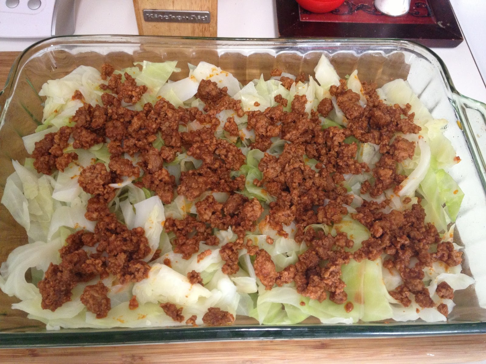 5-Ingredient Paleo: Cabbage Not-Rolled Casserole